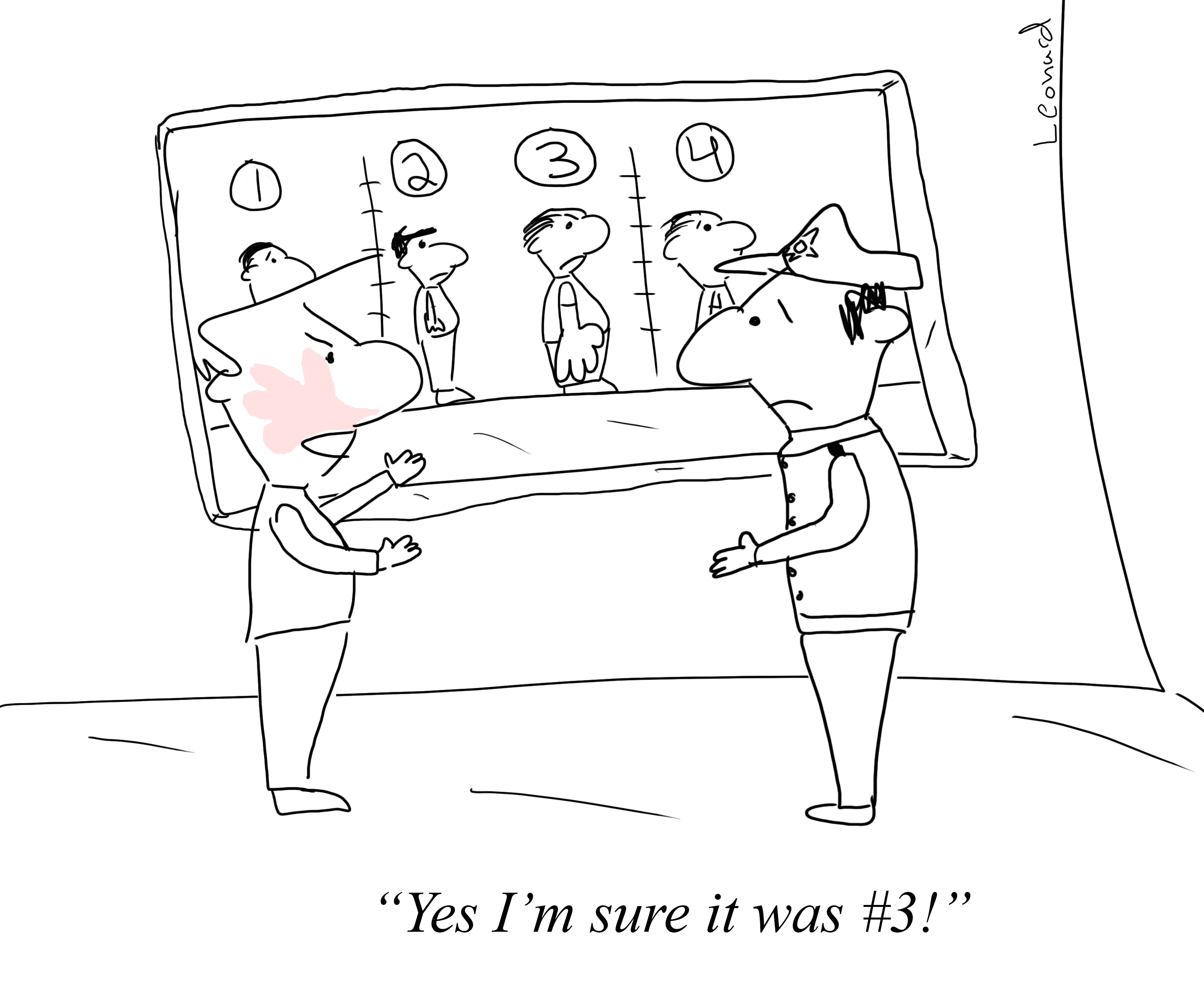 Line Up (#179) | Leonard Cartoons