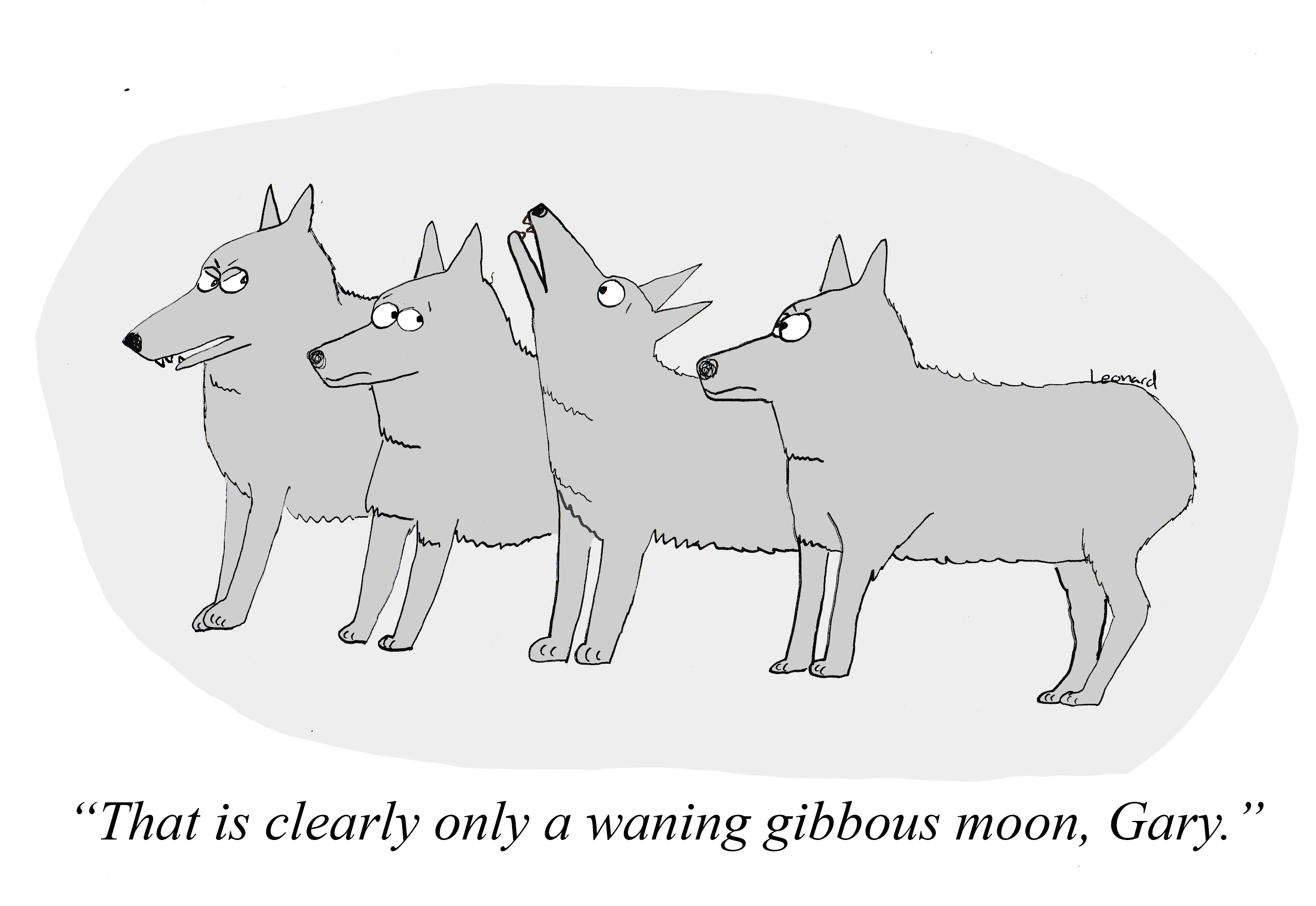 Full-ish Moon (#272) | Leonard Cartoons