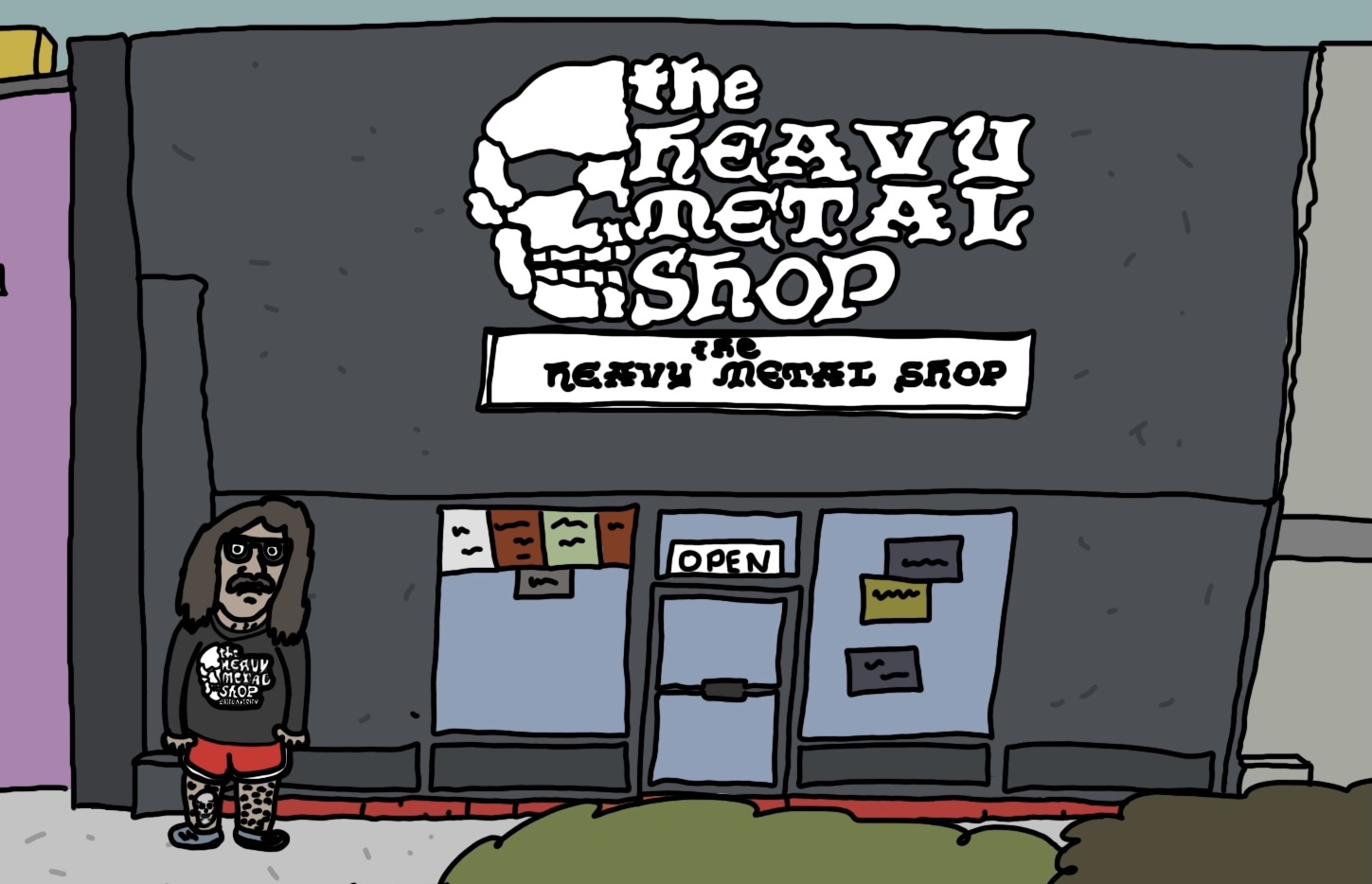 Salt Lake Drawings Part 2 | Leonard Cartoons